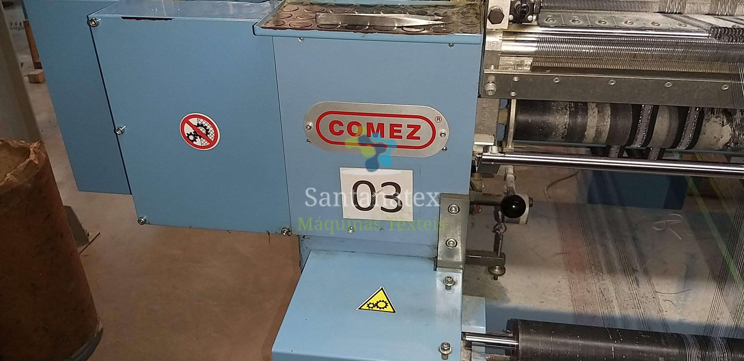 01 x Tear de Crochê Comez Comeztronic.CT 11b.600 Ano 2016 - Santanatex ...