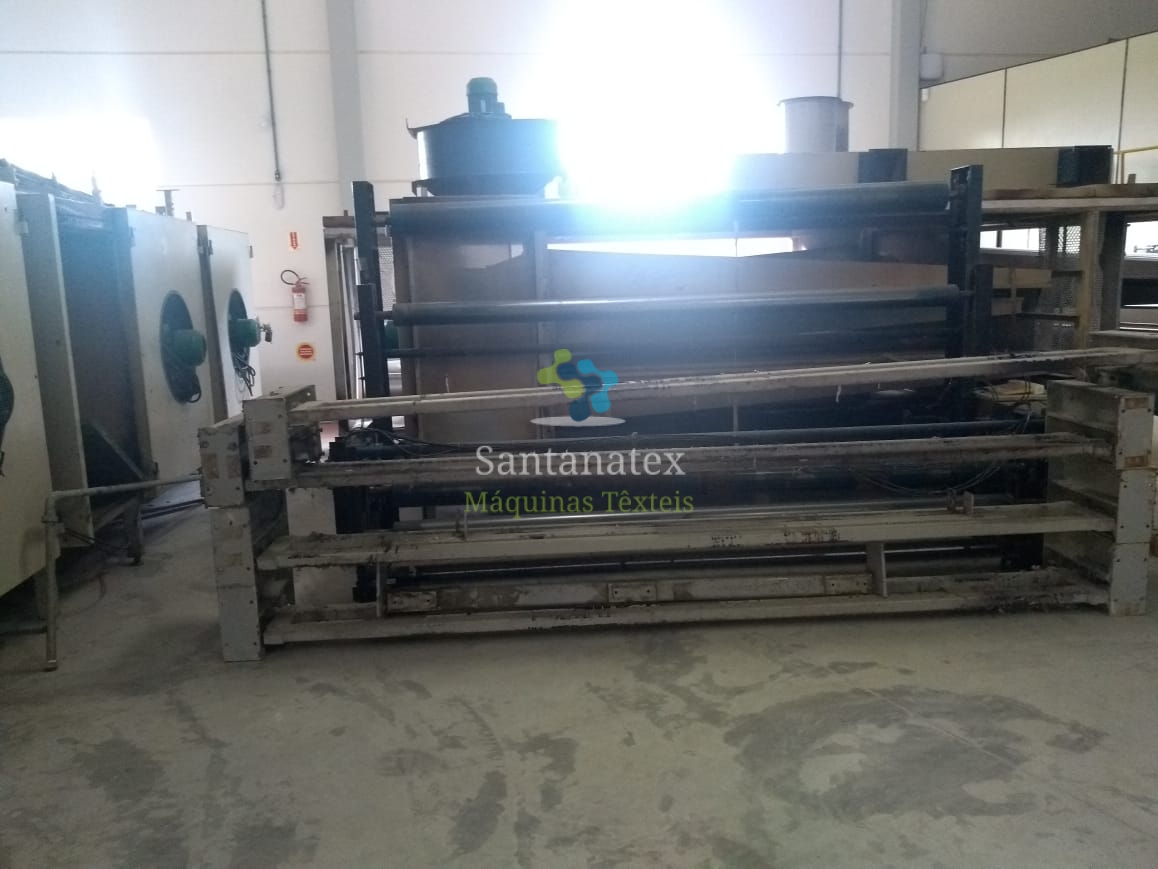 01 x Estampadora Rotativa 2,80m 10 Cores - Santanatex Máquinas Têxteis